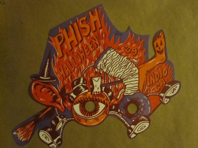 Phish Festival 8 Indio 09 Pollock | OHB-B Edition | PosterDrops.com