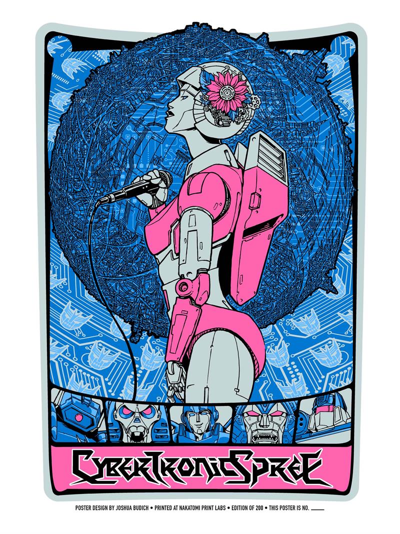 Cybertronic Spree 23 Budich | PosterDrops.com