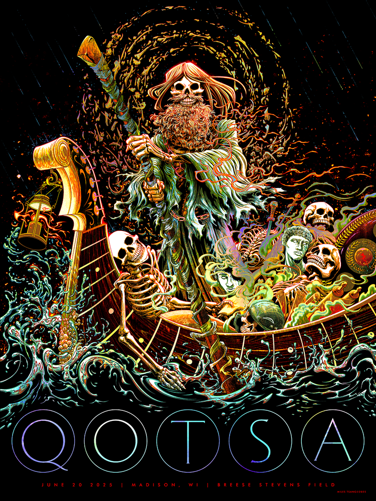 Queens of the Stone Age Madison 25 Tsang | Rainbow Foil Edition ...