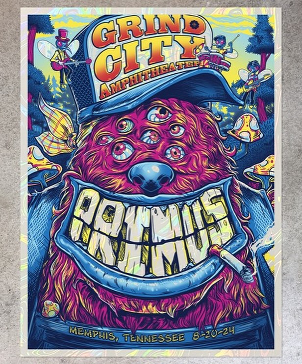 Primus Memphis 24 F4D Studios | White Swirl Foil | PosterDrops.com