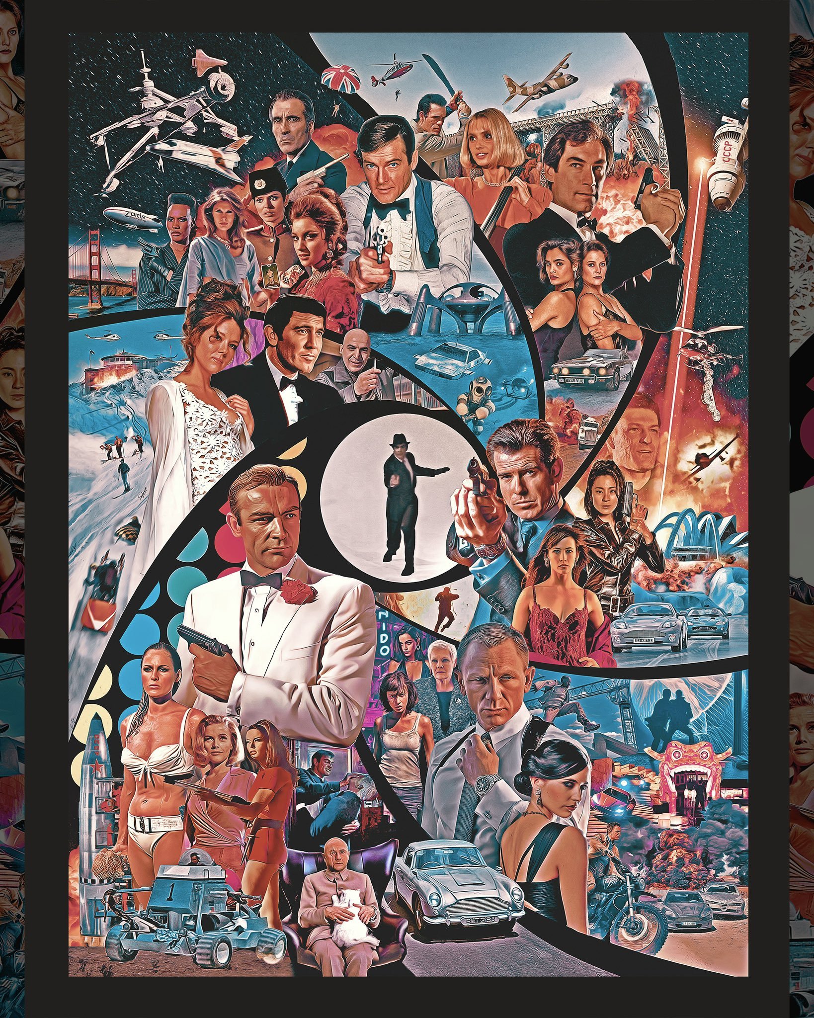 James Bond (Bond. James Bond.) 22 Longmore | Sir Roger Edition | PosterDrops.com