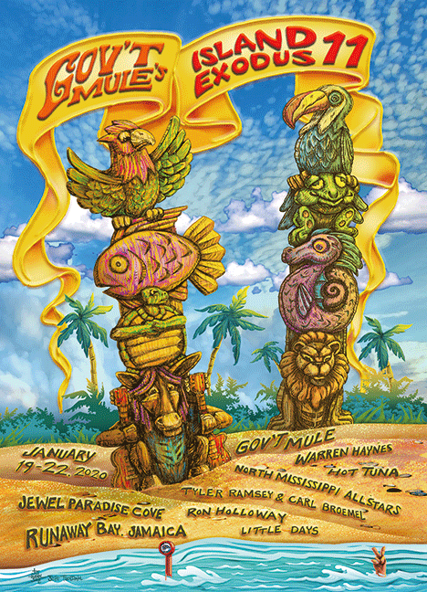 Island Exodus Runaway Bay 20 Multiple Artists | 3D Lenticular Edition ...