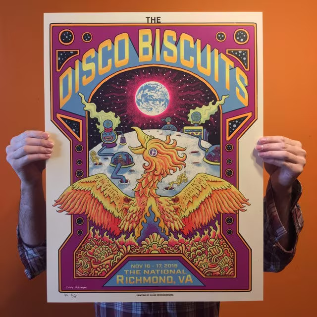 The Disco Biscuits Richmond 19 Williamson | PosterDrops.com