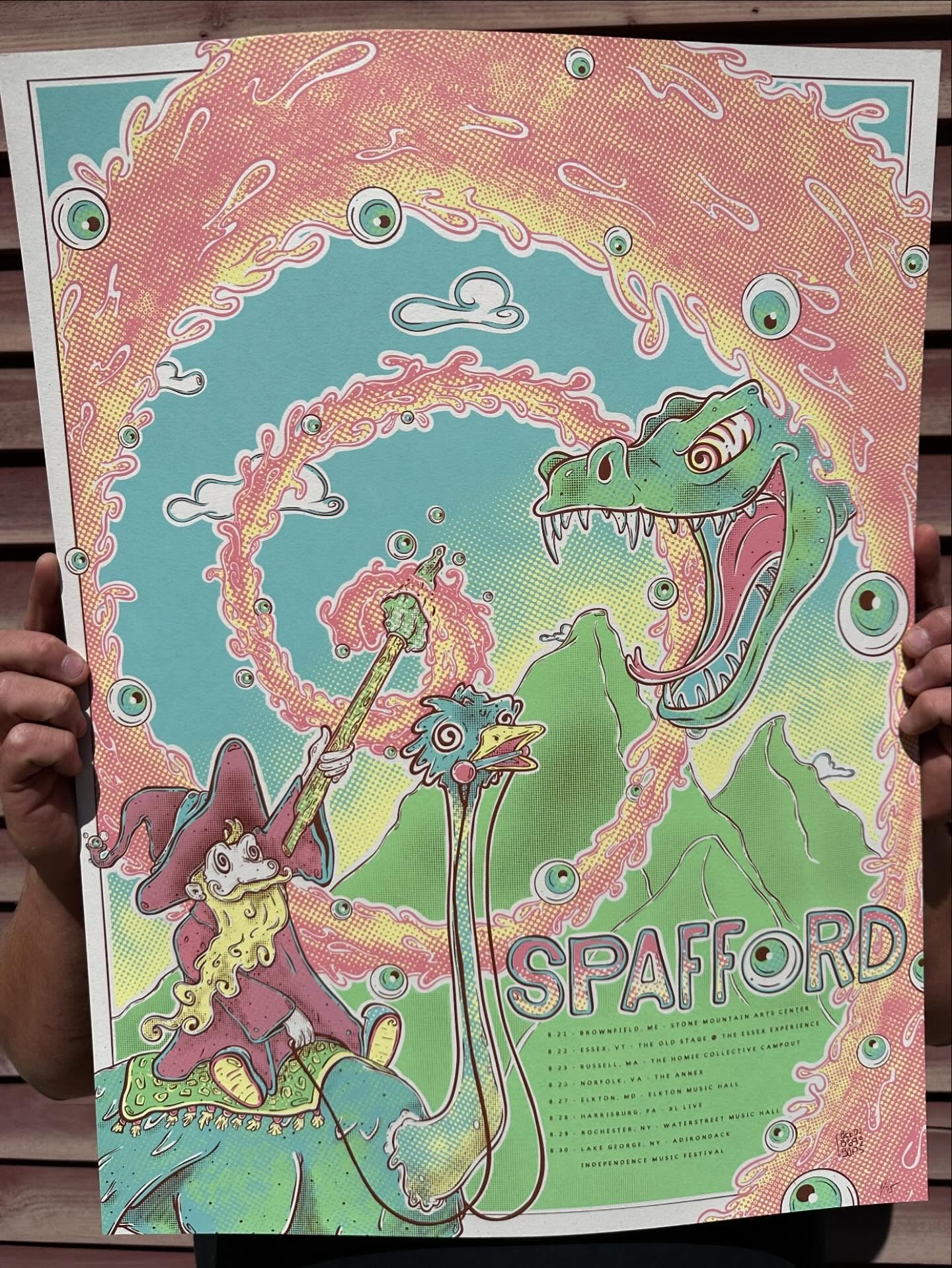 Spafford Northeast Run 25 Beep Boop Bop Art | PosterDrops.com