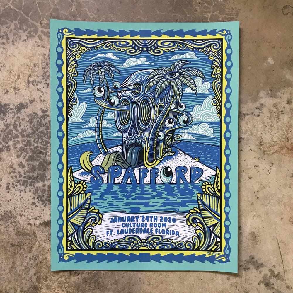 Spafford Fort Lauderdale 20 Mr. Melty | PosterDrops.com