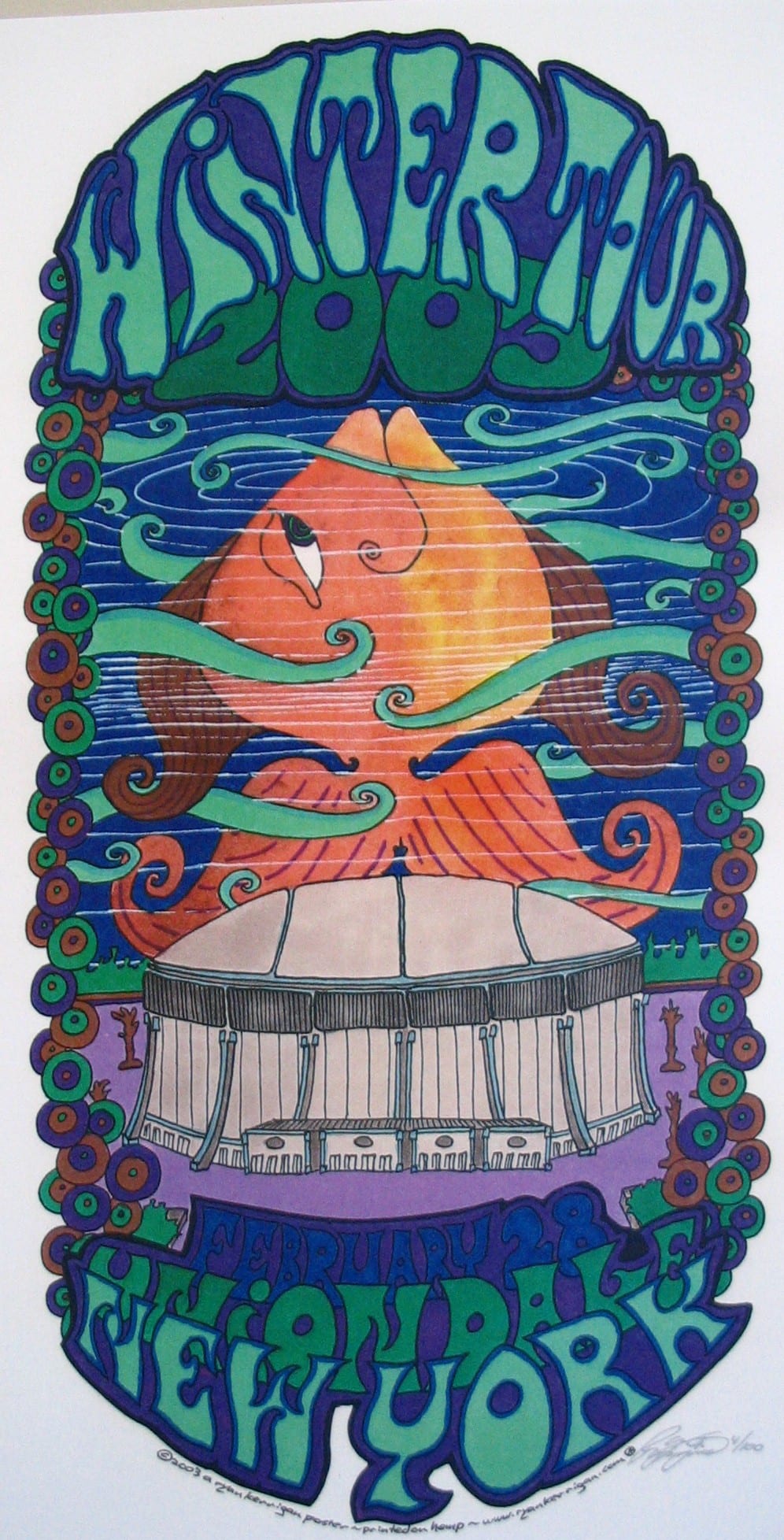 Phish Uniondale 03 Kerrigan | PosterDrops.com